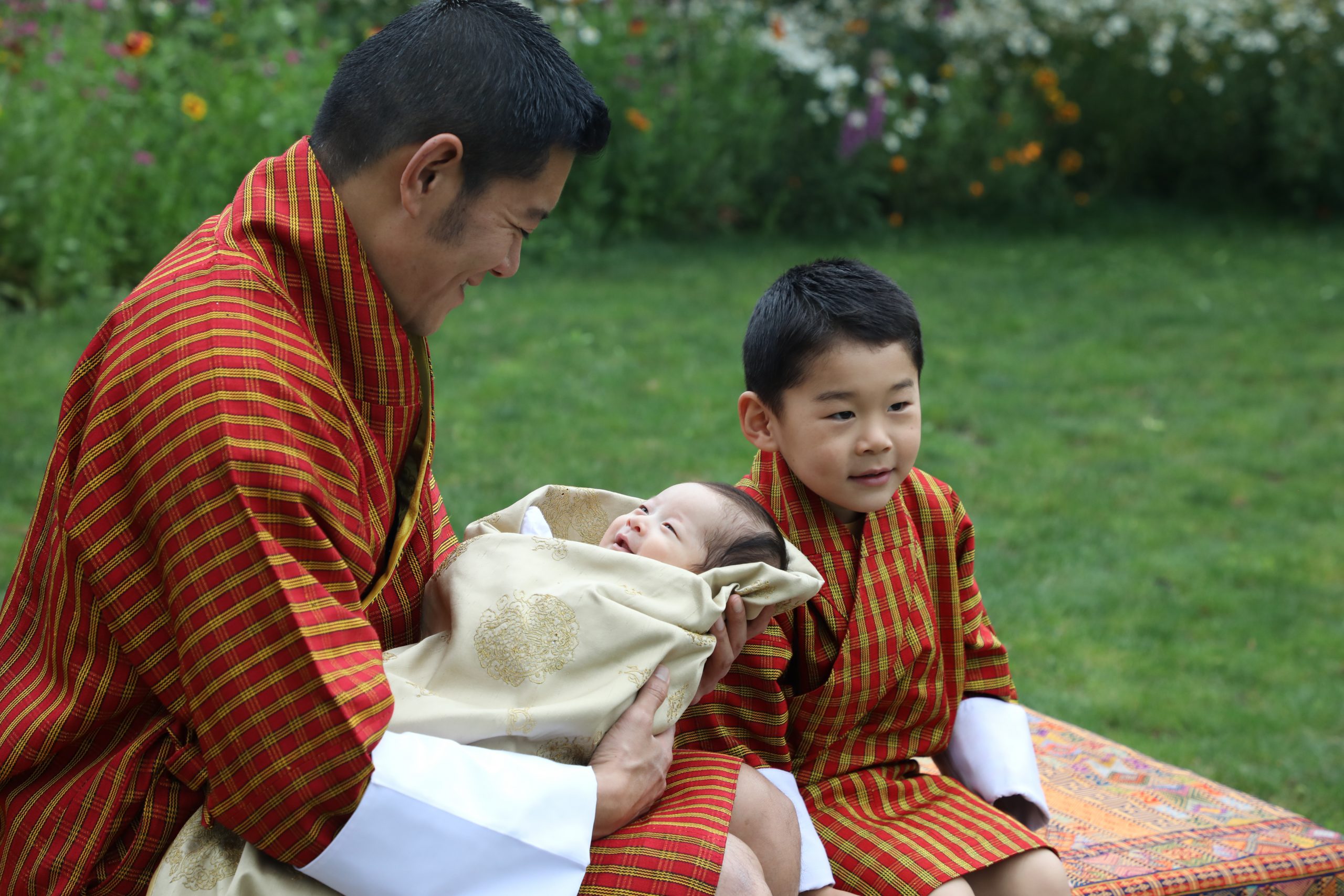 First family of four photos released to celebrate Queen Jetsun Pema's ...