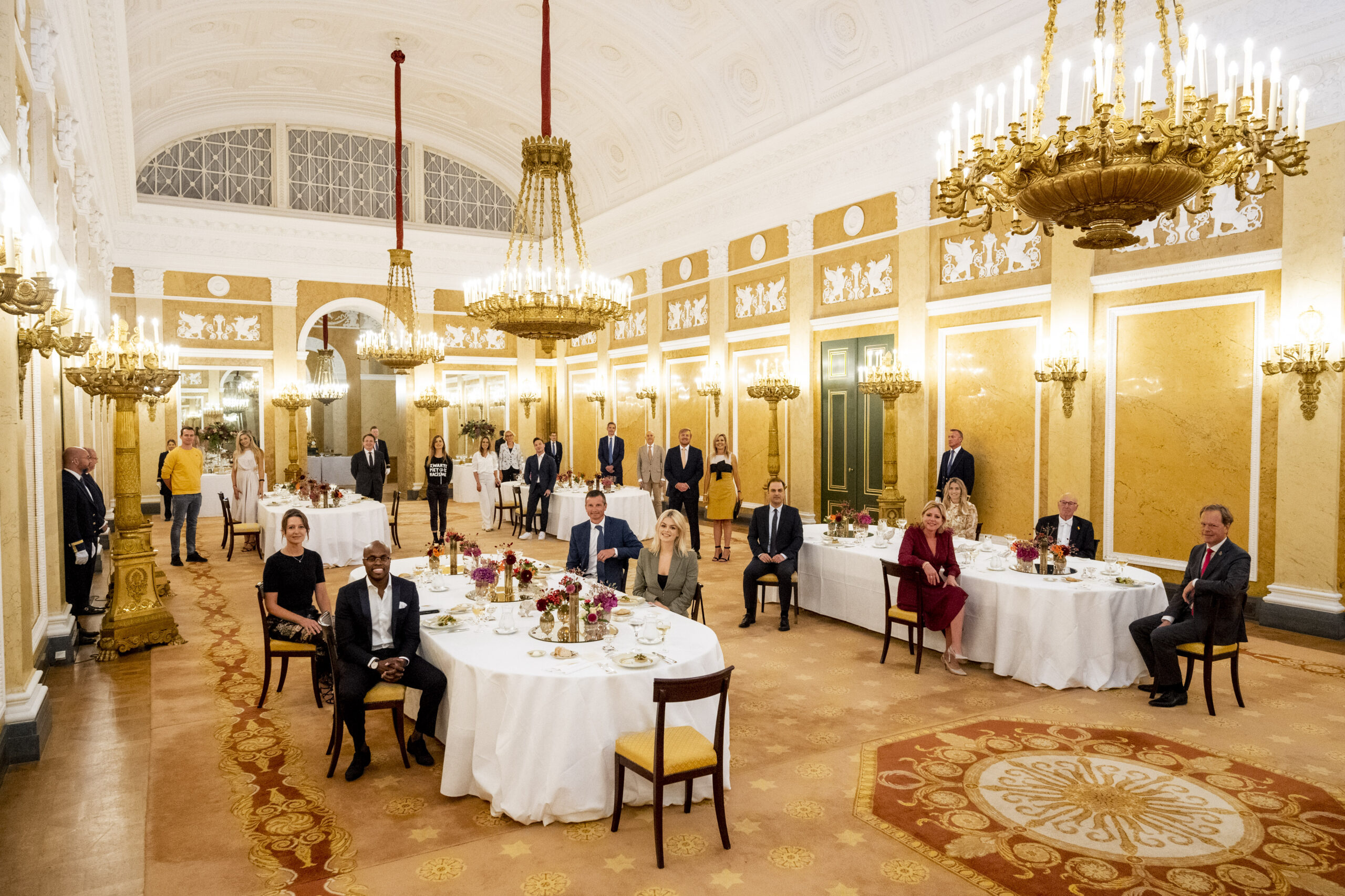 Dutch King and Queen host lunch for distinguished citizens - Royal Central