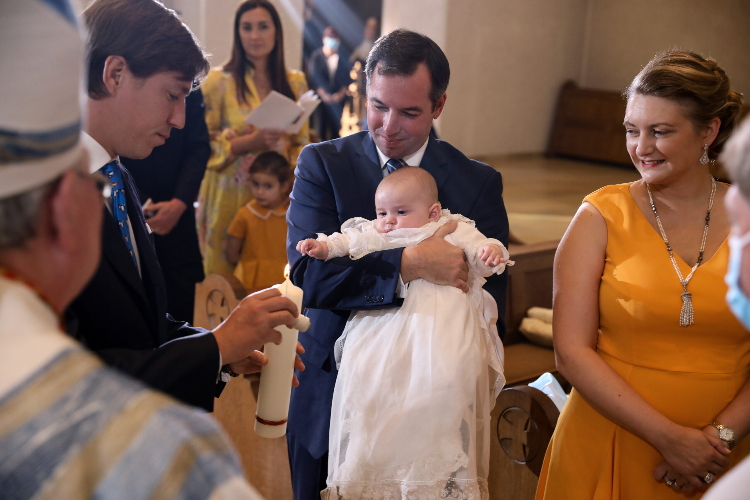 Photos: Prince Charles is baptised into the Roman Catholic Church ...