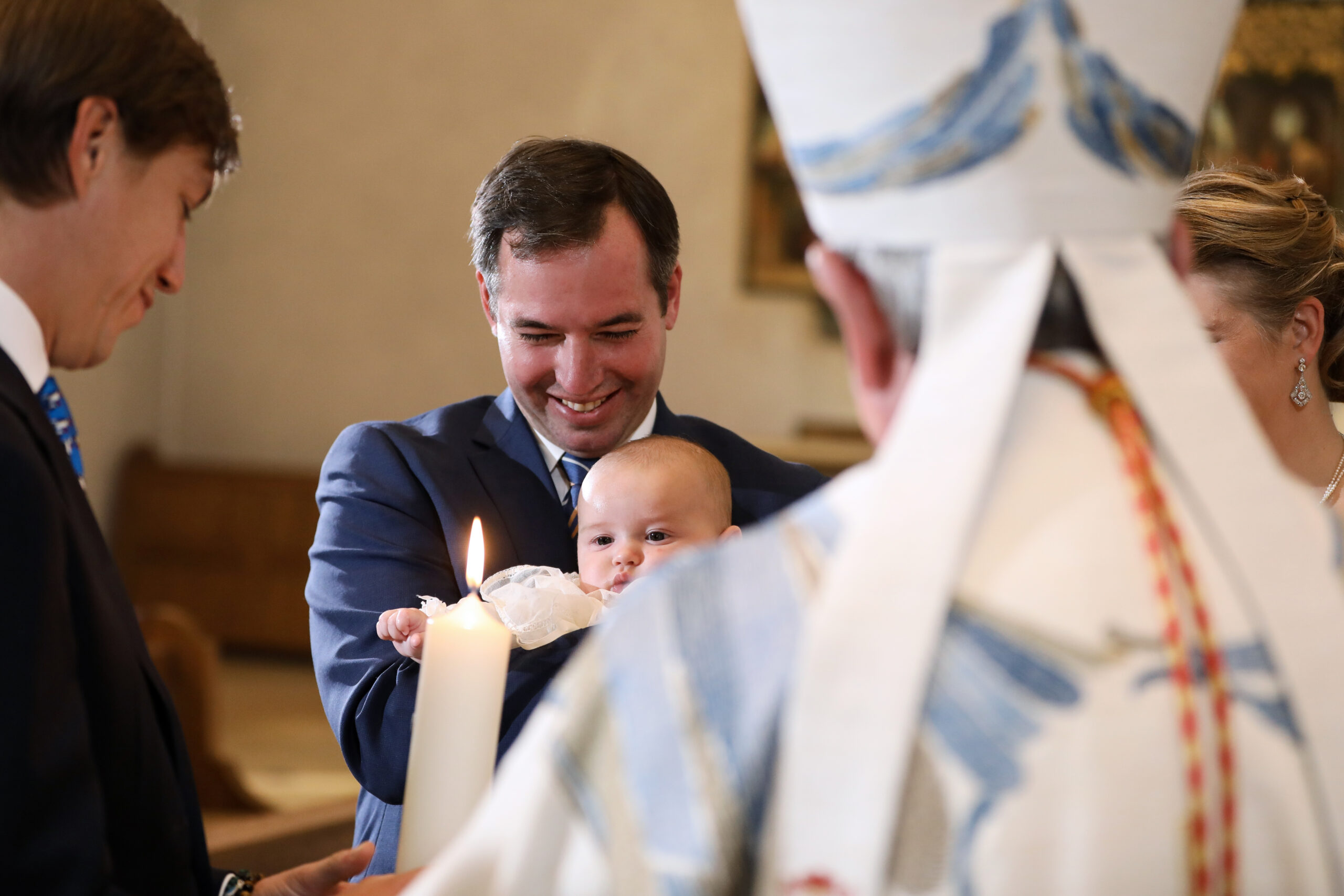 Photos: Prince Charles is baptised into the Roman Catholic Church ...