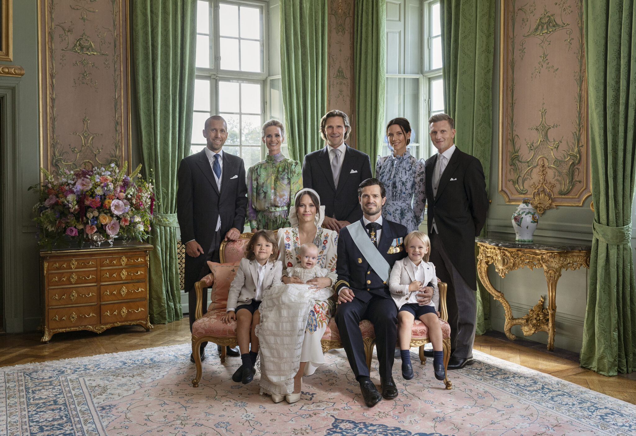 Official christening photos released of Prince Julian of Sweden - Royal ...