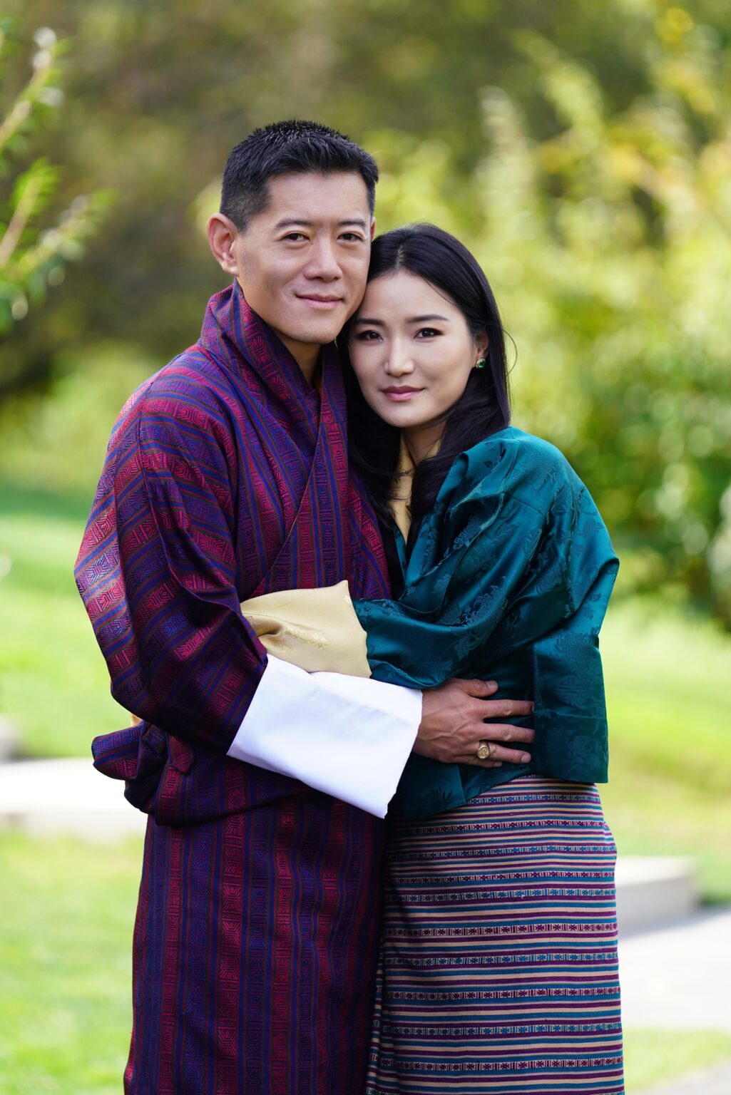 Anniversary photos released for King and Queen of Bhutan's 10th wedding ...