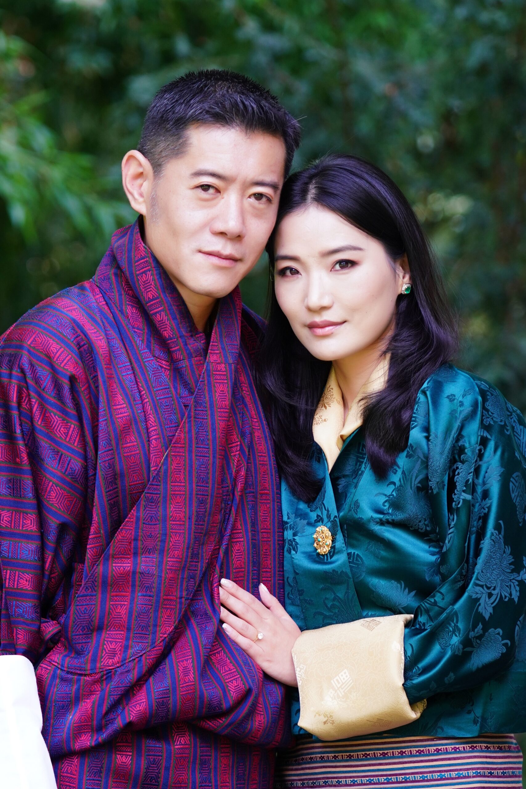 Anniversary photos released for King and Queen of Bhutan's 10th wedding ...