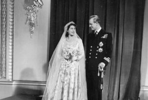A moment of history - the wedding of Queen Elizabeth II and Prince ...