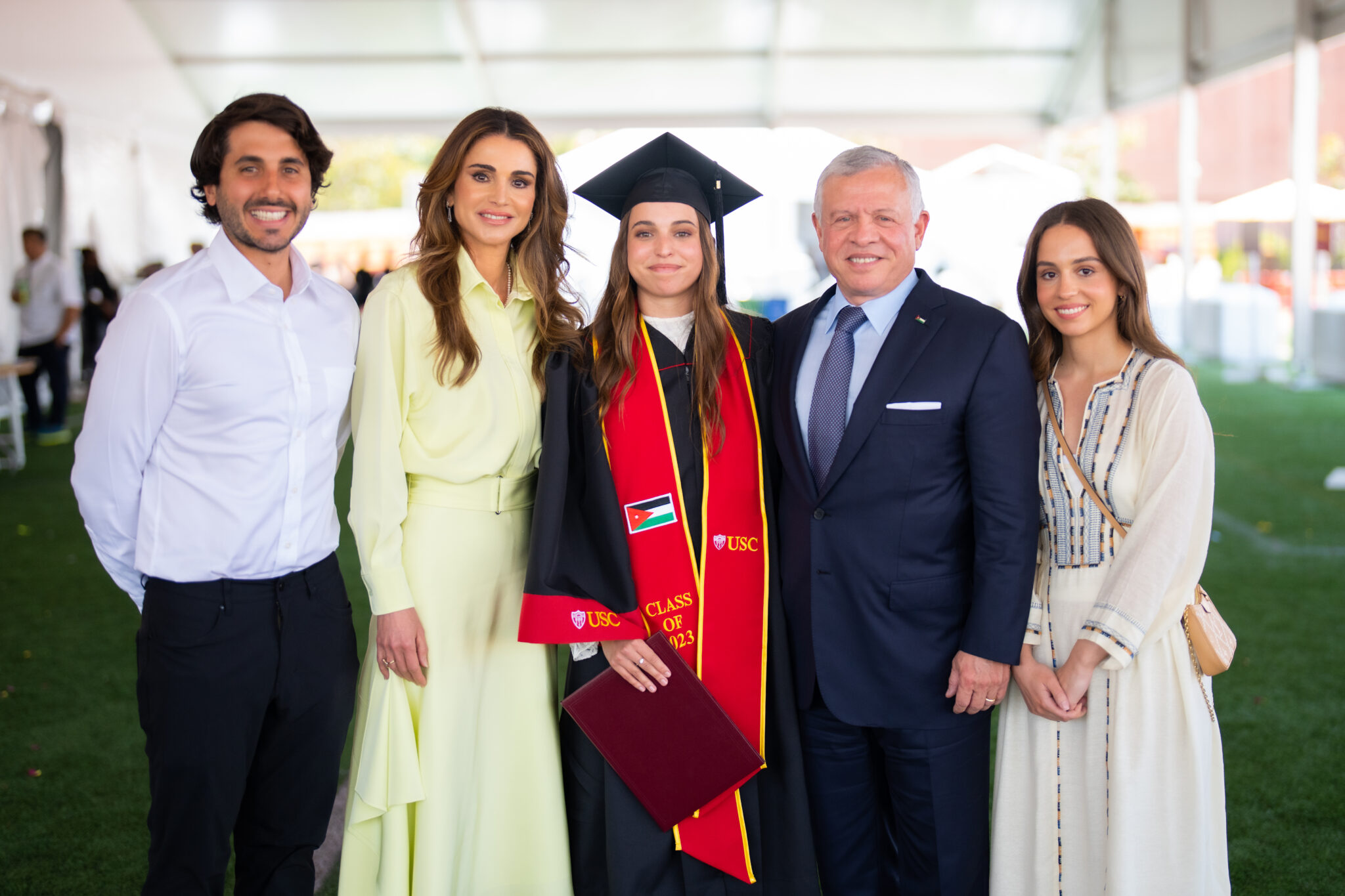PHOTOS: Princess Salma of Jordan graduates from university - Royal Central