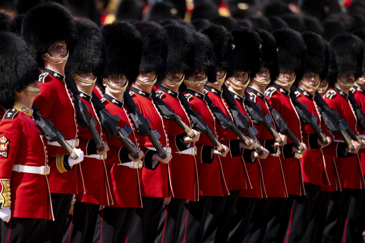 IN PICTURES: Rehearsals in London for the first King's Birthday Parade ...