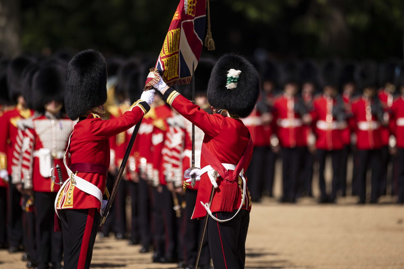 IN PICTURES: Rehearsals in London for the first King's Birthday Parade ...