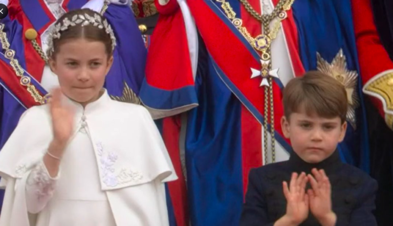 Princess Charlotte and Prince Louis set a Coronation style statement of ...
