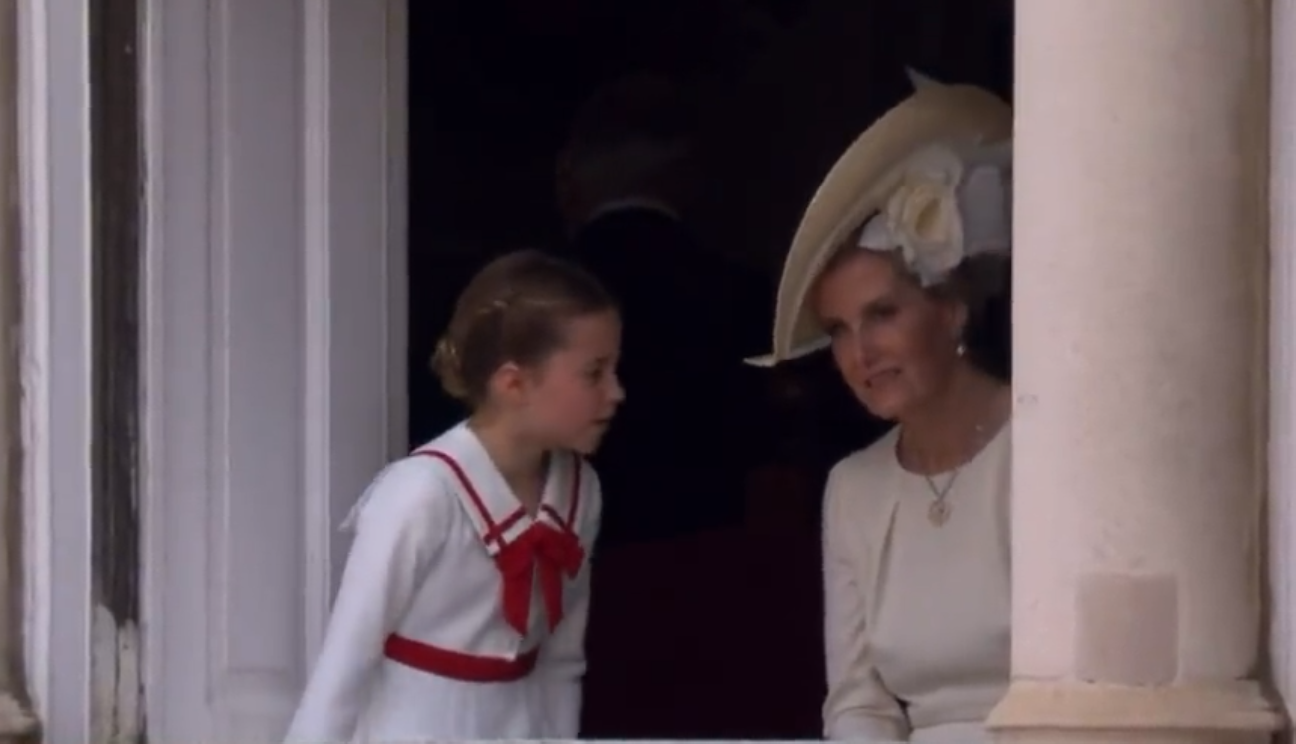 Princess Charlotte enjoys Trooping the Colour with the Duchess of ...