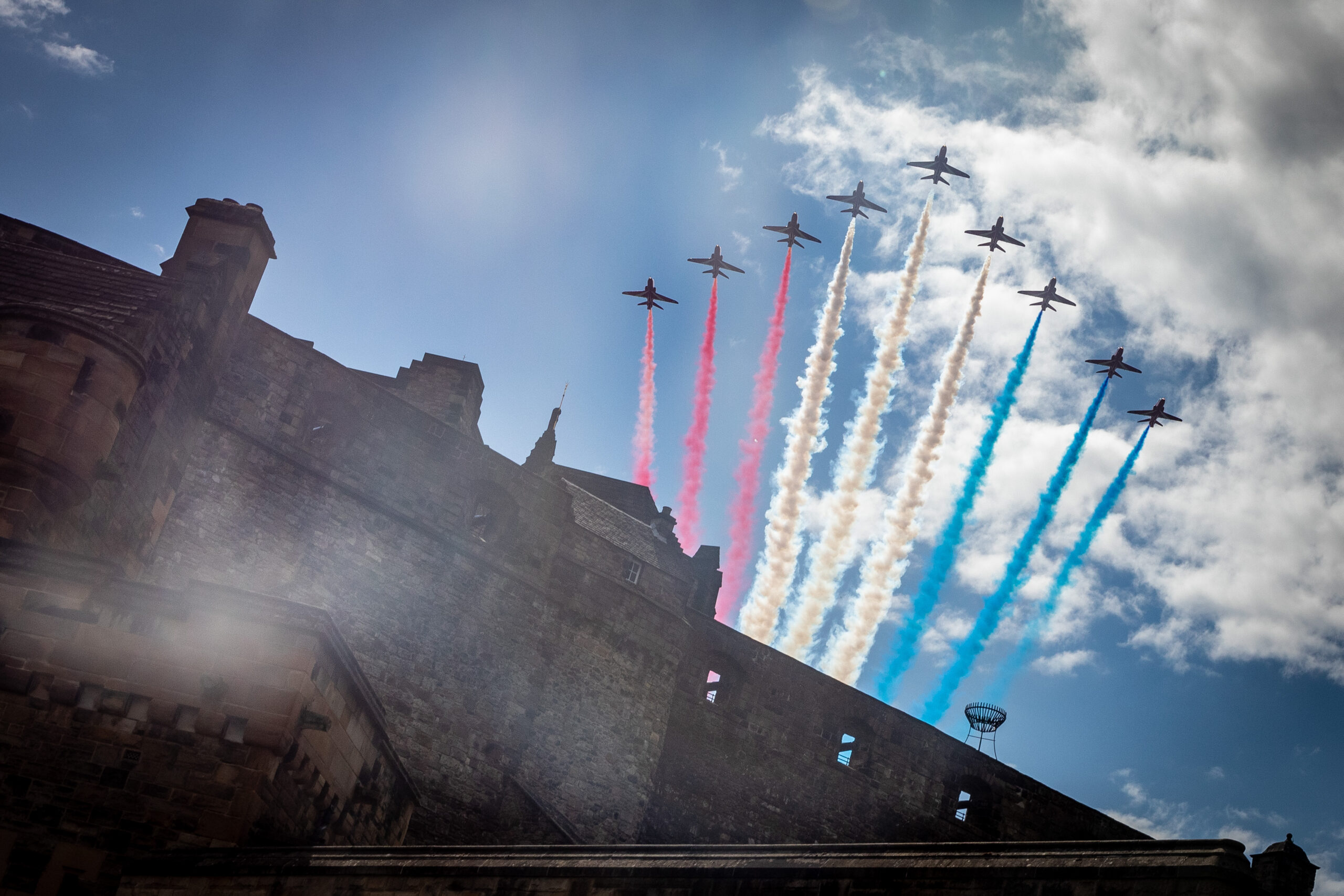 IN PICTURES: A flypast above Edinburgh brings to an end the Scottish ...