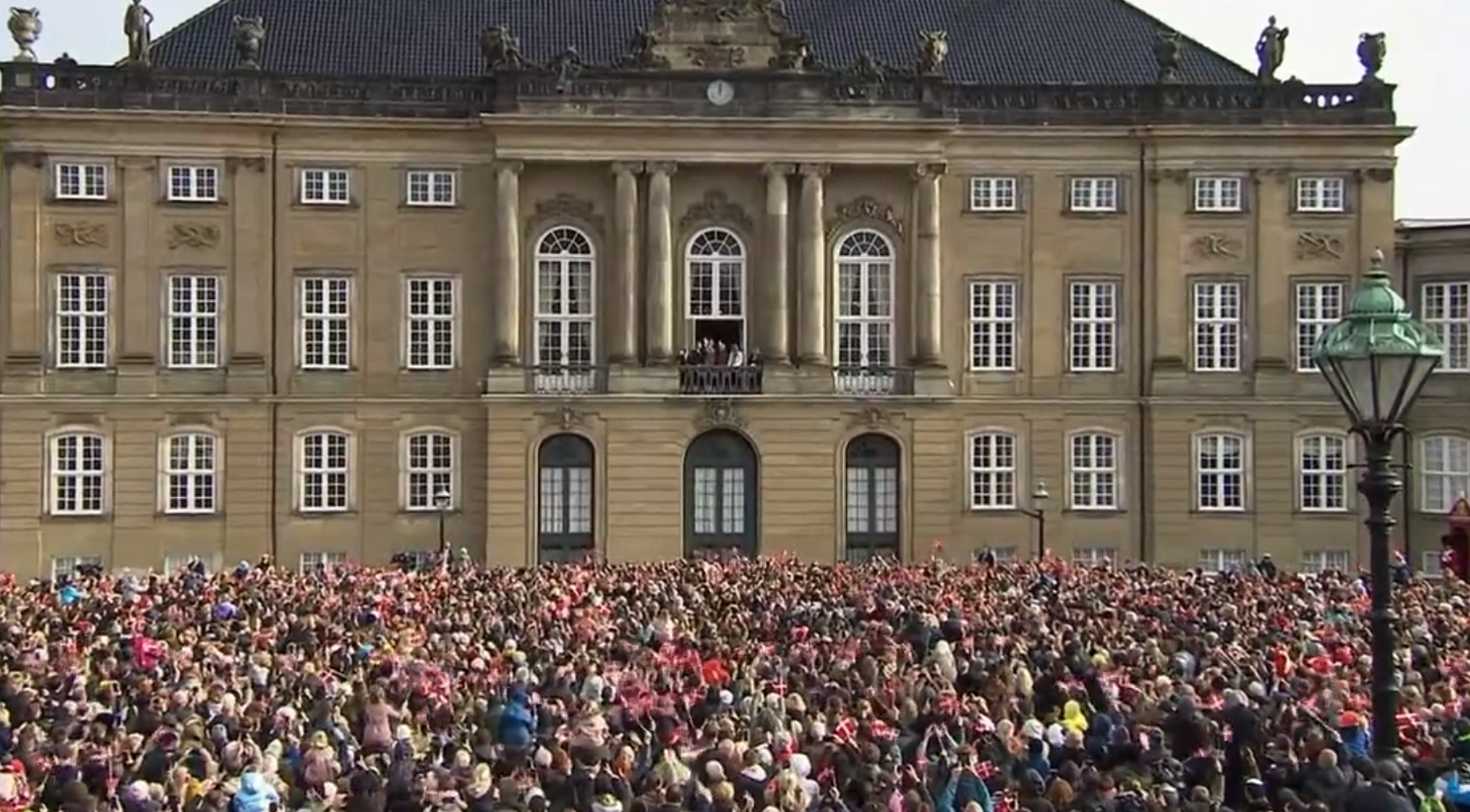 Historic celebration for Denmark's royals as a future king came of age ...