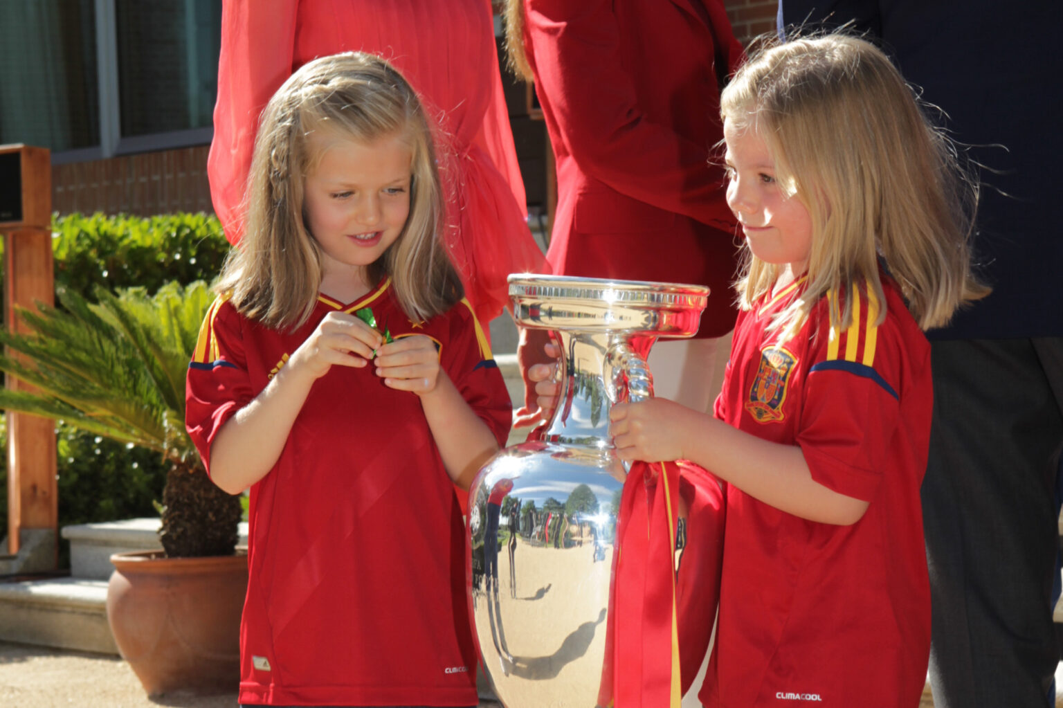 A trip down memory lane for Spain's royals as football comes back to ...