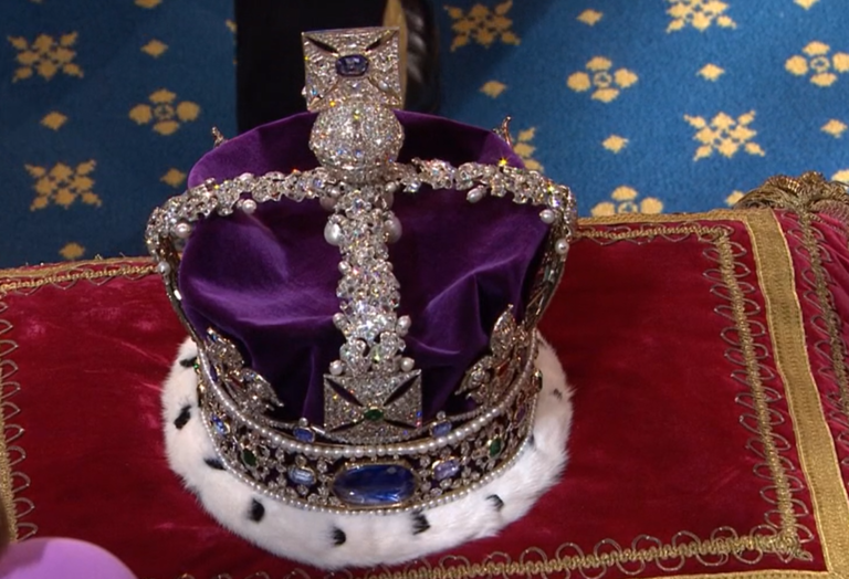 The historic crown King Charles wore to the State Opening of Parliament ...