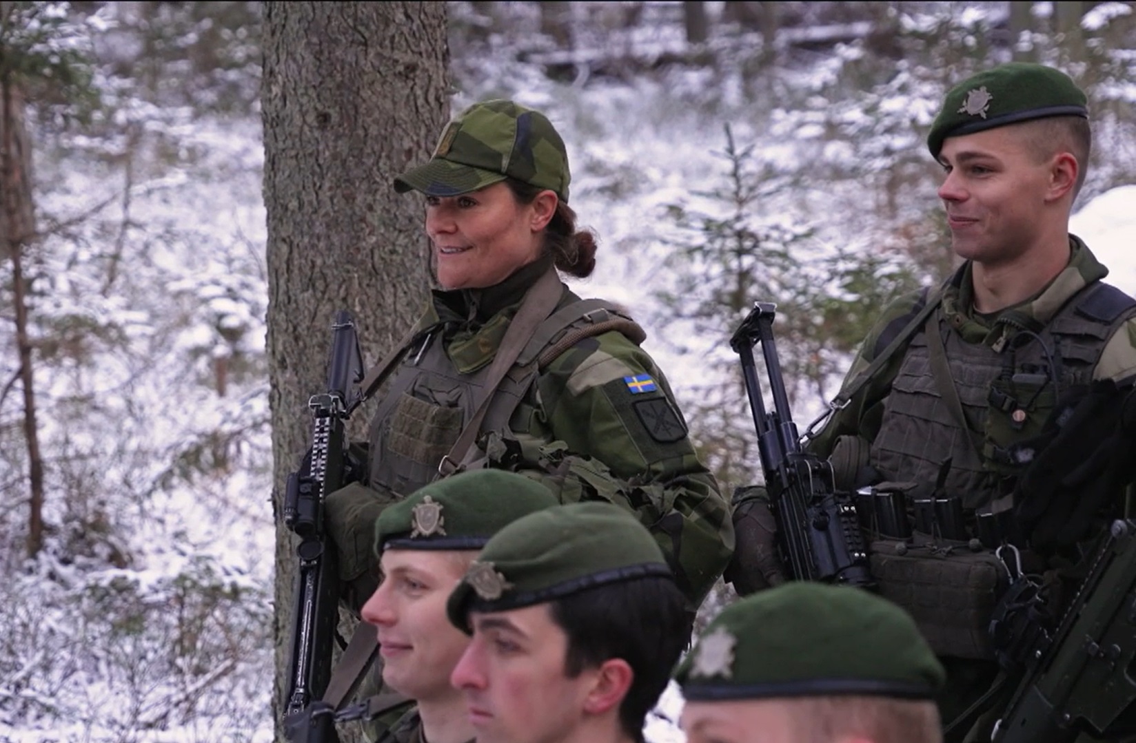 Crown Princess Victoria calls her military training 'more relevant than ...