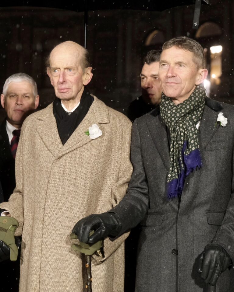 The Duke of Kent joins hands to remember at 80th anniversary of Dresden ...