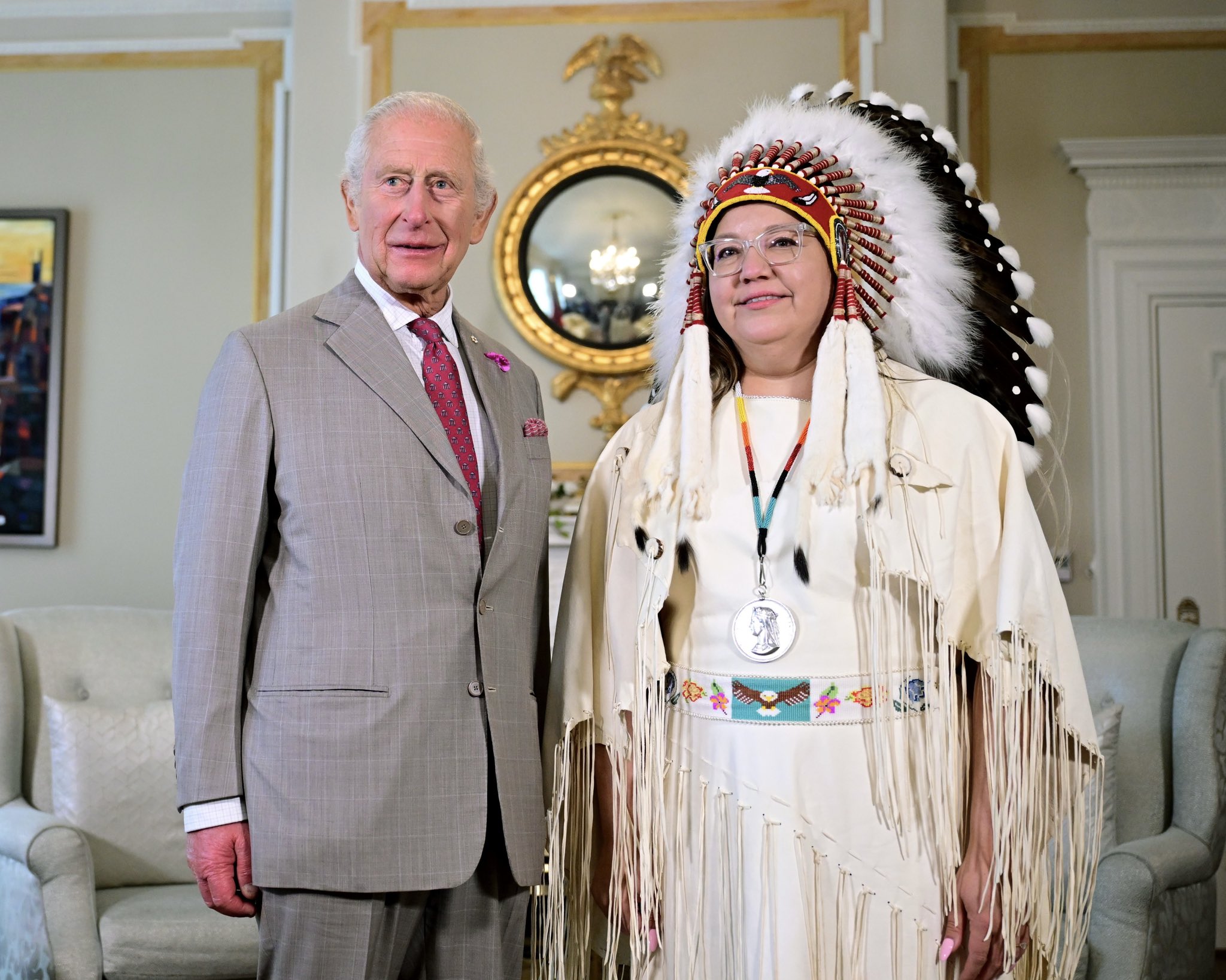 "Welcome home, Your Majesties" — the Governor General of Canada welcomes King Charles and Queen ...