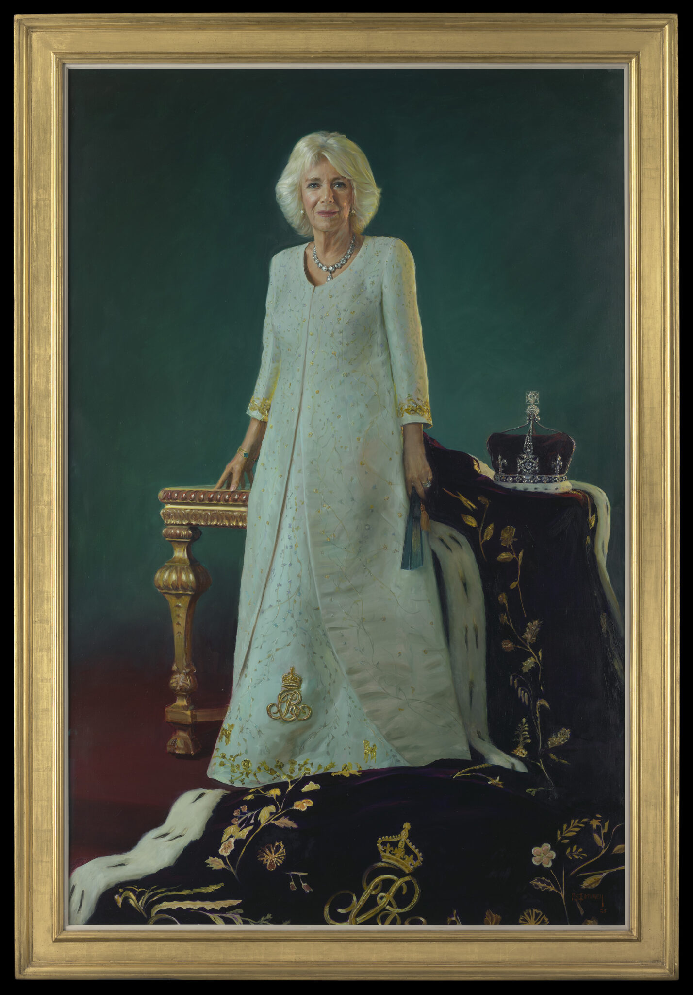 King Charles and Queen Camilla unveil their Coronation State portraits ...